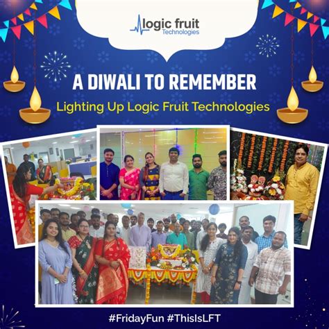 Logic Fruit Technologies On Linkedin 🎊lighting Up Diwali With The Logic Fruit Technologies