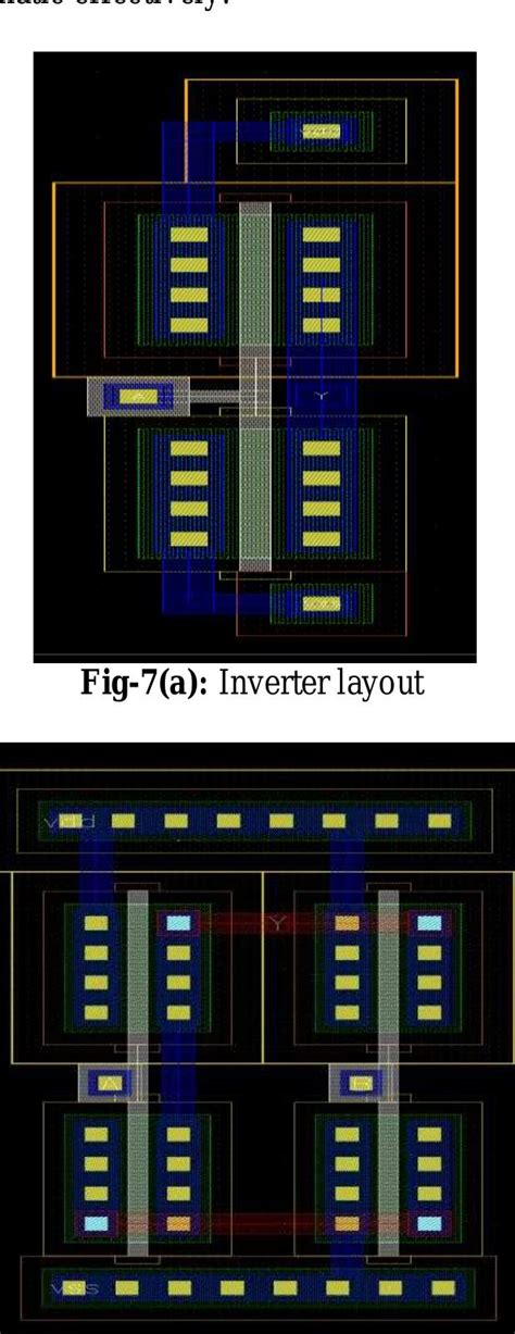7b Nand Gate Layout 32 Layout