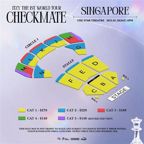 Htb Itzy 1st World Tour Checkmate Sg Concert 2023 Tickets And Vouchers