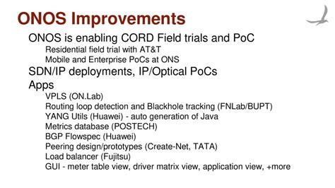 onos falcon release bill snow ppt download
