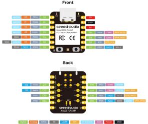 XIAO RA4M1 Stamp Sized Renesas RA4M1 USB C Board Features 14 Bit ADC 12 Bit DAC CAN Bus