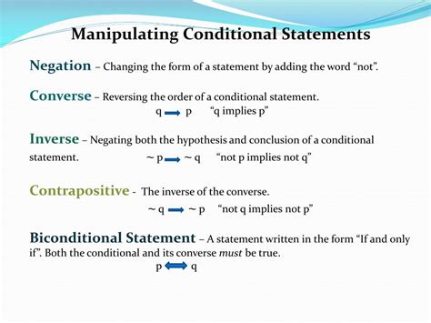 PPT Mathematical Reasoning And Logical Statements PowerPoint Presentation ID