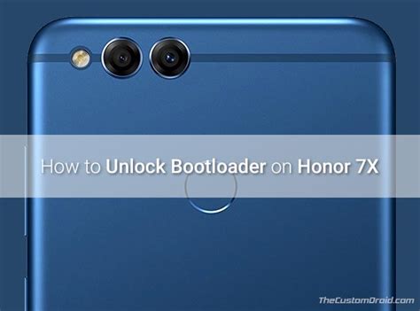 How To Unlock Bootloader On Honor X All Variants
