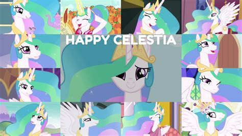 Happy Celestia By Quoterific On Deviantart