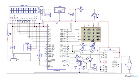 Rfid Security Access Control System Using 8051 Microcontroller At