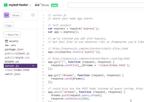 Alojando Un Bot En Mybot Guía