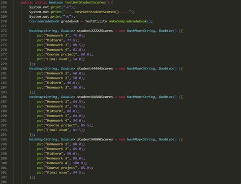 Edit Code On Coursegradebookjava 611 Lab Course Gradebook With