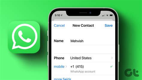 Façons D ajouter Un Contact à WhatsApp Sur IPhone Tech Tribune France
