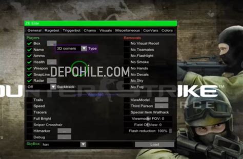 Counter Strike Source Ze Elite Wallhack Menu Hilesi 2021
