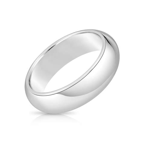 Plain Sterling Silver Rings Bands Plain Silver Band Ring Sterling