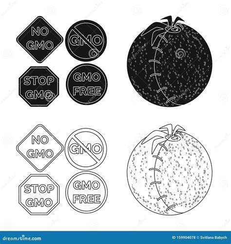 Vector Design Of Test And Synthetic Symbol Set Of Test And Laboratory Stock Symbol For Web