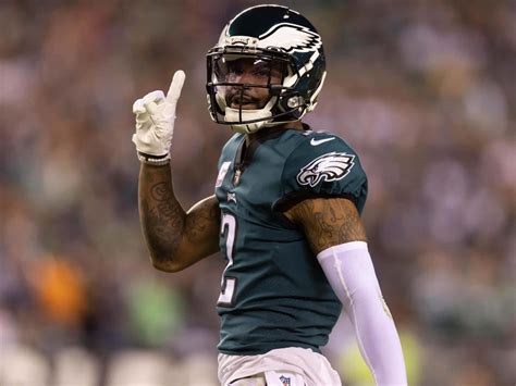 Download Darius Slay Hand Pose Football Photography Wallpaper