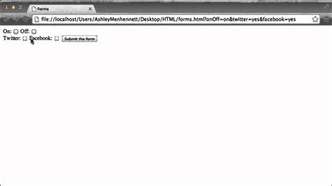 Radio Buttons Checkboxes The Select Element And Textareas Html Tutorials Youtube