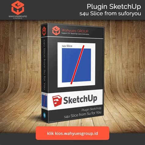 S U Slice Plugin Sketchup License Resmi Lazada Indonesia