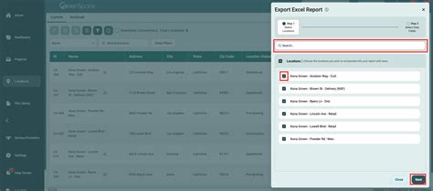 How To Create A Custom Location Excel Report Help Center