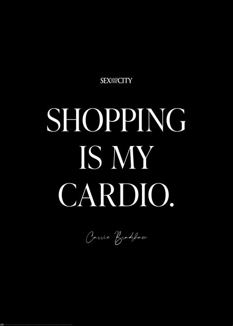 Sex And The City™ Carrie Bradshaw Poster Poster Store De