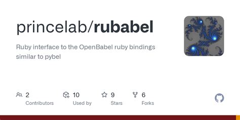 Github Princelabrubabel Ruby Interface To The Openbabel Ruby
