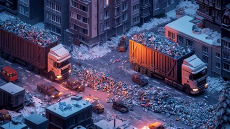 Graph Showing How Recycling Infrastructure Such As Collection Trucks Recycling Bins And