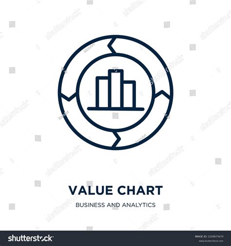 Value Chart Icon Business Analytics Collection Stock Vector Royalty Free 2209875679 Shutterstock