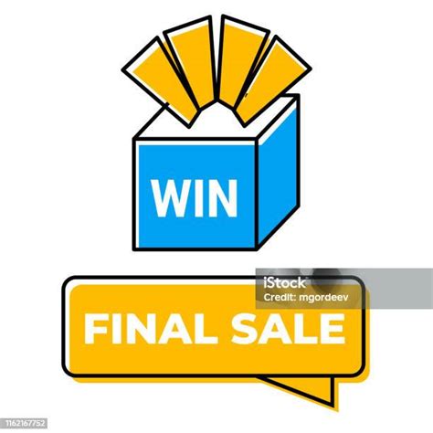 상품 선물 상자를 이기기 위해 입력합니다 만화 종이 접기 스타일 벡터 일러스트 레이션입니다 놀라움에 대한 스톡 벡터 아트 및