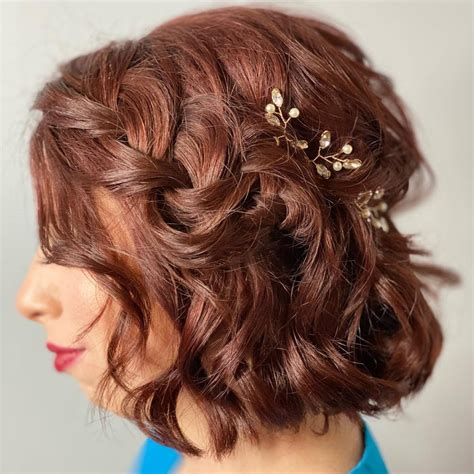 Shoulder Length Wedding Hairstyles For Short Hair 60 Photos