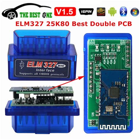 Best Double PCB Super Mini ELM Bluetooth V PIC F K Chip