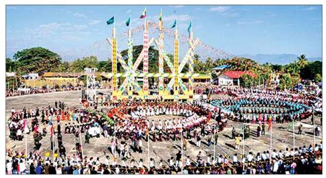 ပြည်ထောင်စုစိတ်ဓာတ်ကို ဖော်ညွှန်းသည့် တိုင်းရင်းသားများ၏ ရိုးရာအစဉ်အလာများနှင့် ထူးခြားသော