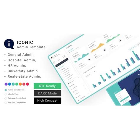 jual bootstrap 4 iconic v1 0 2 admin dashboard template html react