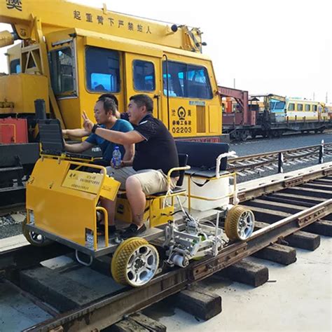 Railroad Stteel Track Inspection Car Flaw Detection Cart Rail Railway