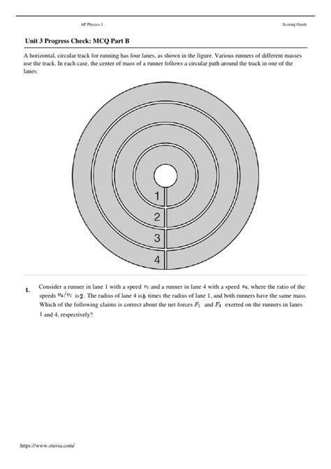 ap physics 1 unit 3 progress check mcq part b scoring guide 2023