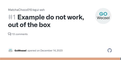 Example Do Not Work Out Of The Box Issue Matchachoco Egui Ash Github