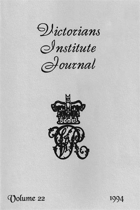 Editors Introduction Victorians Institute Journal Scholarly