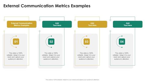 External Communication Metrics Examples In Powerpoint And Google Slides Cpb PPT Sample