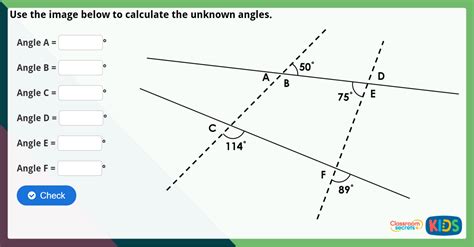 Vertically Opposite Angles