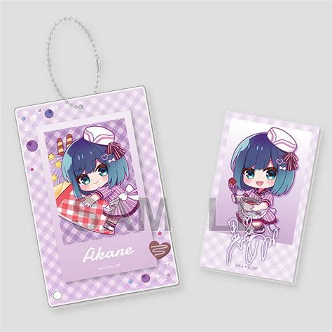 [최애의 아이] 미니 브로마이드 홀더 세트 쿠로카와 아카네 크레페ver