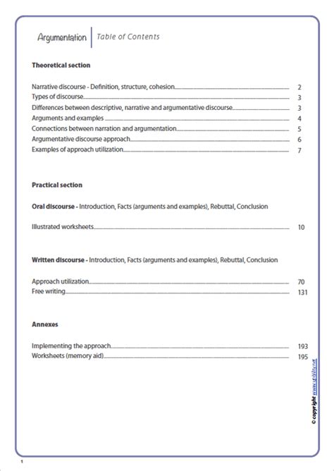 Development Of Oral And Written Discourse Through Argumentation