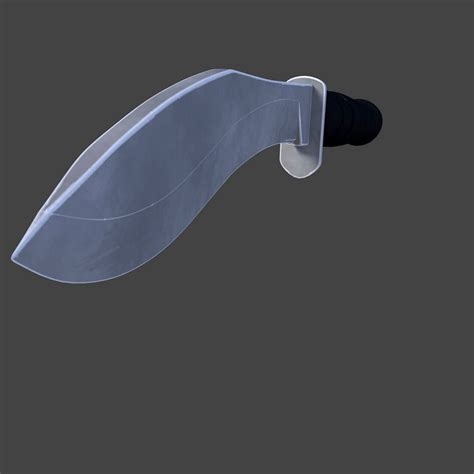 Combat Knife 3d Model