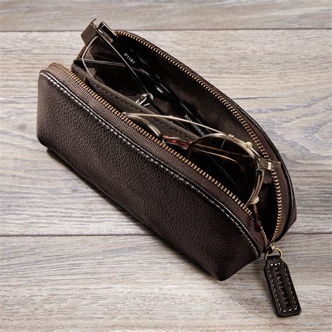 Bomber Jacket Double Take Eyeglass Case