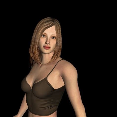Render Ready Nude 3d Model