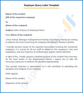 Learn To Draft An Effective Query Letter Format Superworks