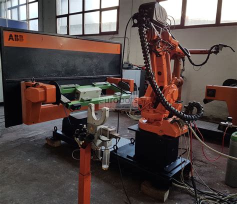 Abb Welding Robot Irb 1400 Positioner Irbp 250r Eurobots