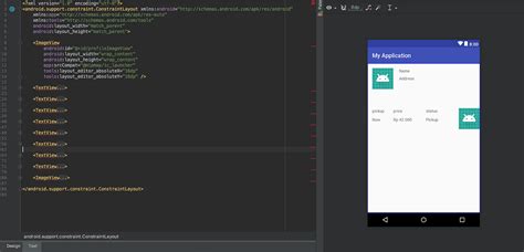 icar asia community details part 2 android constraint layout design