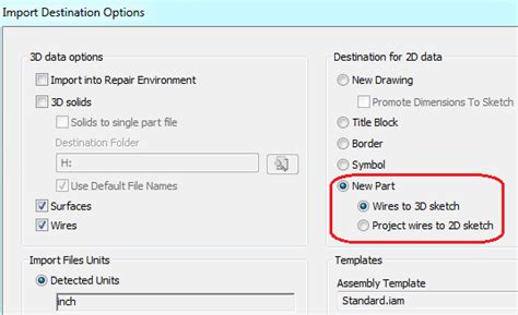 Problems Importing Dxf Or Dwg Files Into Inventor Autodesk Community