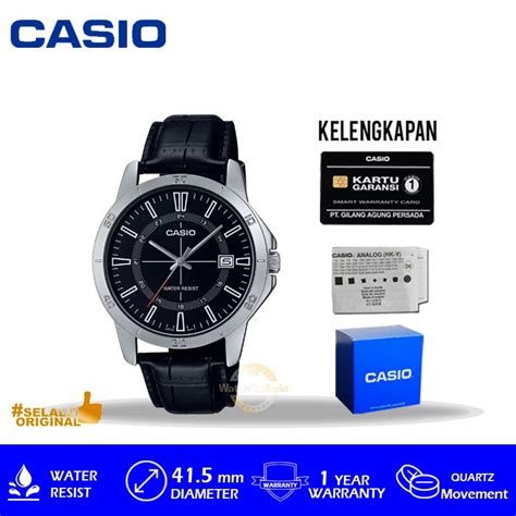 Jual Jam Tangan Pria Casio General Mtp V004l 1cudf Shopee Indonesia