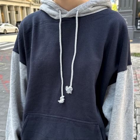 Brandy Melville Tops Brandy Melville Christy Colorblock Hoodie