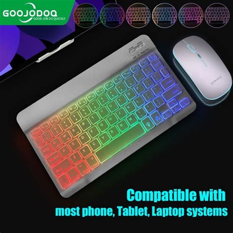 Keyboard Wireless Keyboard Wireless Keyboard And Mouse Keyboard And Mouse Set GOOJODOQ Wireless