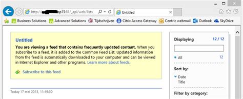 Internet Explorer Cannot Display Sharepoint 2013 Odata Feed Locktars Blog