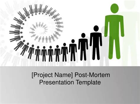 Ppt Project Name Post Mortem Presentation Template Powerpoint