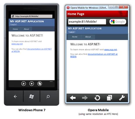 How To Add Mobile Pages To Your ASP NET Web Forms MVC Application Microsoft Learn