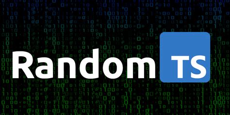 Github Teixeirazeusthe Random Ts A Simple Typescript Library For Generating Random Numbers